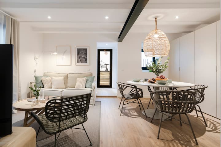 New Apartment With Spacious Terrace, Verdi, Gracia - Estación de Paseo de Gracia - Barcelona