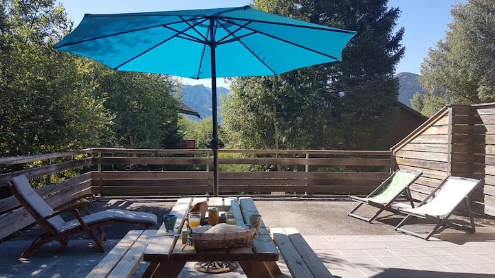 Grand T4 Avec Terrasse Dans Chalet Ax 3 Domaines - Ax 3 Domaines