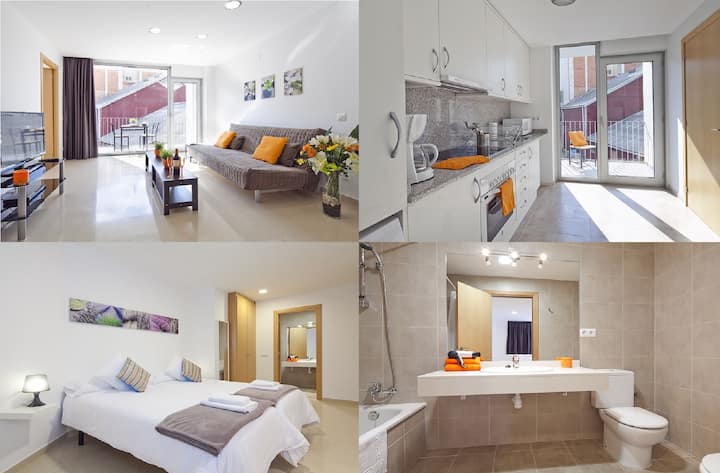 Ch2x4a Large Groupflat Ramblas - Fira Barcelona! - El Prat de Llobregat
