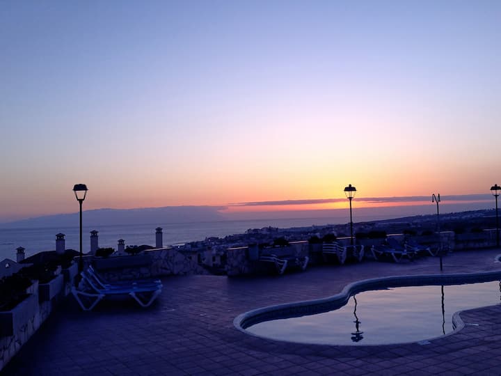 Costa Adeje Corner Topfloor Panoramic Views - Tenerife