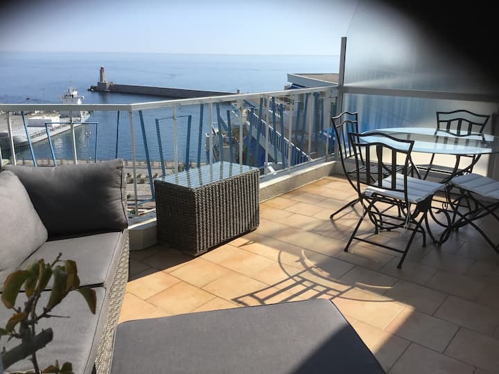 Rare, Dernier éTage Terrasse Sur Mer -2 /4 P - Nice