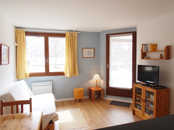 Joli T2 Ensoleillé-vue Splendide-pkg Privé Couvert - Serre Chevalier