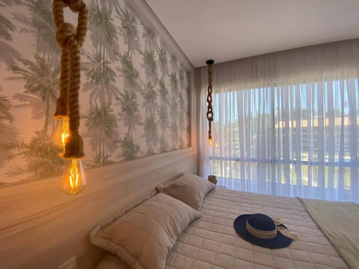 Flat Eco Resort Praia Dos Carneiros Com 2 Suítes - Praia dos Carneiros