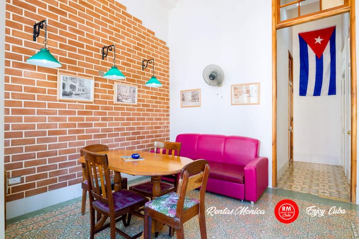 Bricks 3br Apartment Nearby Prado Private Clean - Cuba
