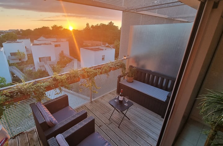 Dernier éTage à 20 Min Du Centre De Bordeaux - Bègles