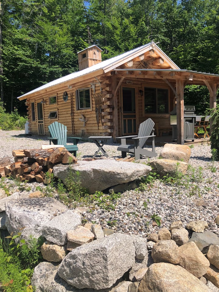 Quintessential Trappers Cabin On Hancock Pond. - 덴마크