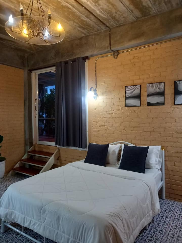 Twin Room - Loft Style In Cozy House - Krabi