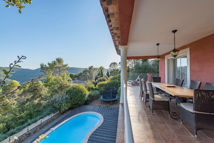 Belle Maison Maria, Belle Vue, Piscine. - Var