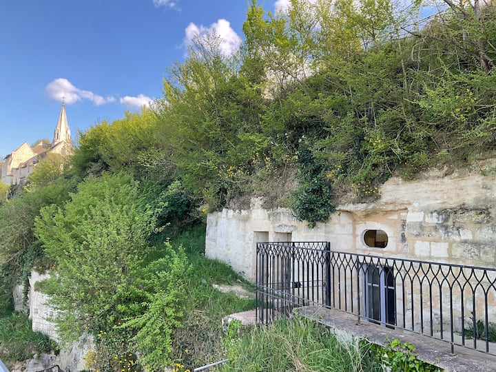 Troglodyte Insolite Cosy Au Coin Du Feu Loire 6-14 - Saumur