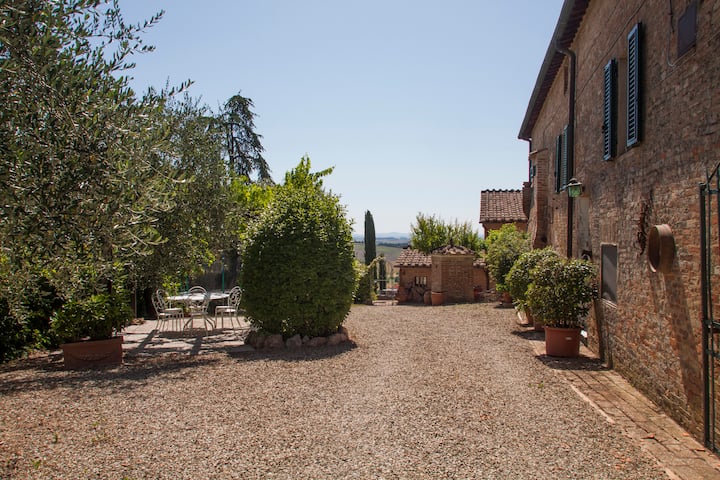 Podere Piazza Tipica Casa Toscana - Sienne