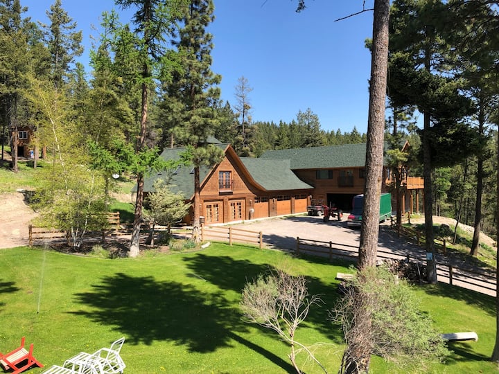 Gated Private Luxuriöse Seeblick Lodge Schlafmöglichkeiten Für 6 Köche Küche 5-sterne-erlebnis - Montana
