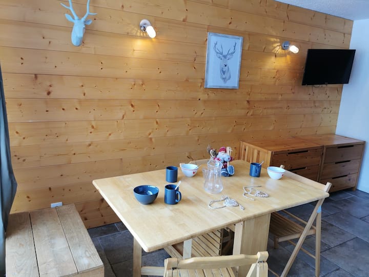 Joli Studio Plein Centre - Les Deux Alpes