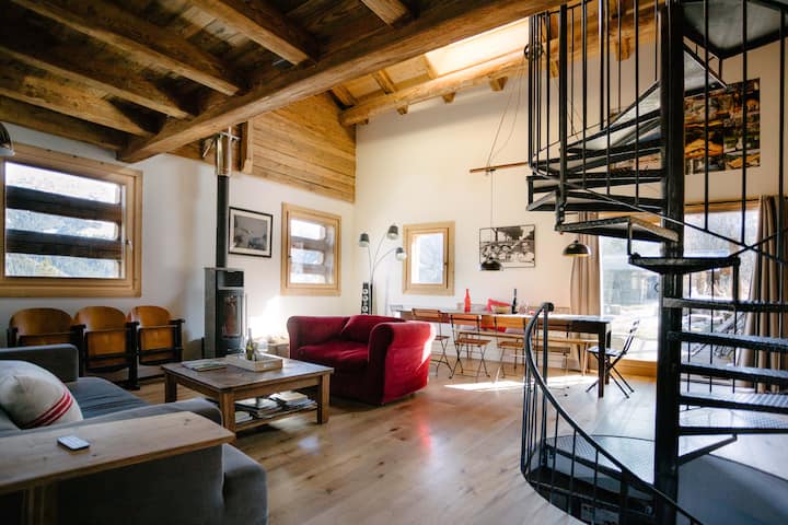 Chalet D’alpage, Les Deux Drapeaux, Vue Splendide - Areches Beaufort