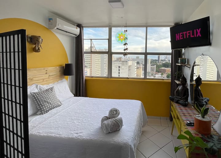 Loft Oriental Centro De Goiânia 0515 - 戈亞尼亞