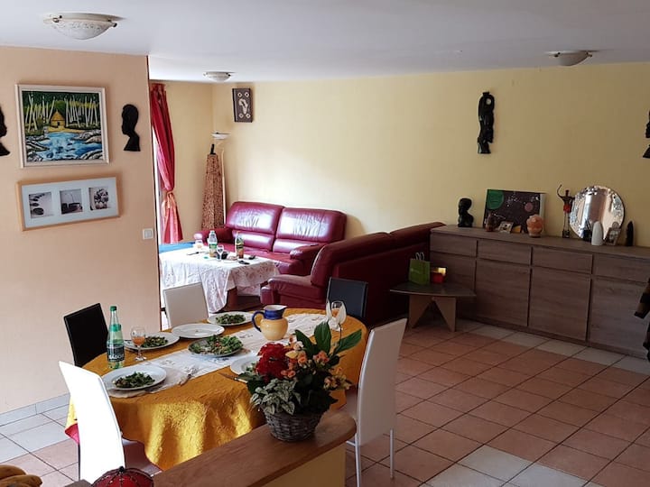 Chambre Spacieuse-tout Confort Dans Maison Moderne - Riom