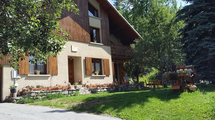 Rdc Chalet, Plein Sud, Terrasse - La Salle-les-Alpes