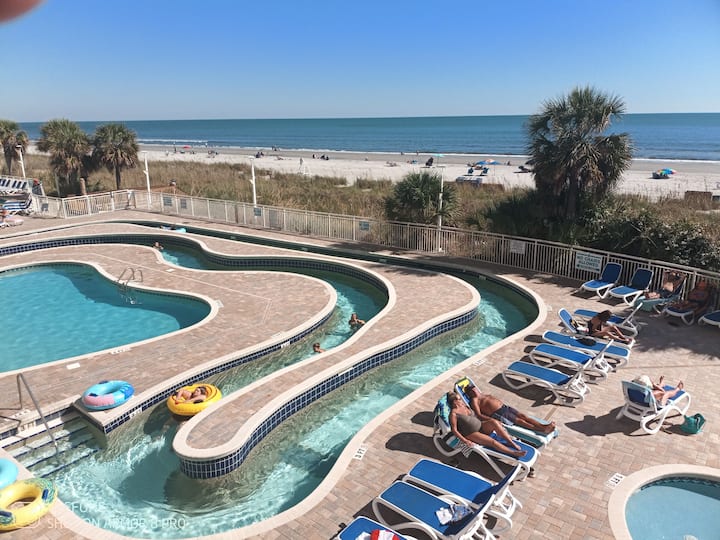 Ocean View Room, Pools, Lazy Rivers, And Jacuzzi - North Myrtle Beach, SC