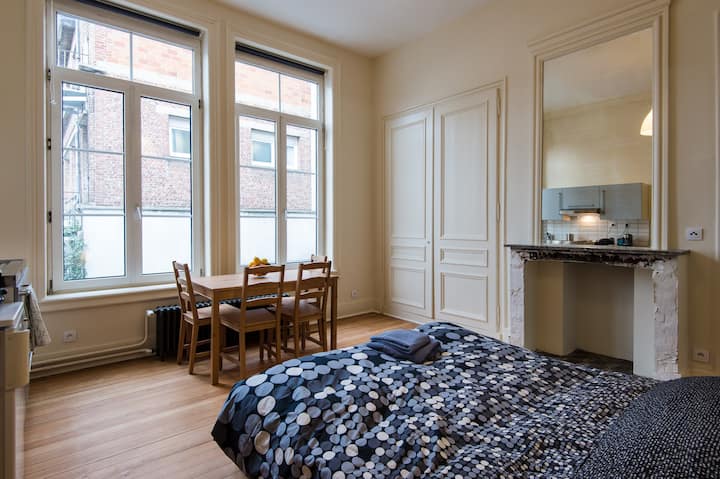 4 I Studio Lumineux Dans Le Vieux Lille - ibis Styles Lille Centre Gare Beffroi
