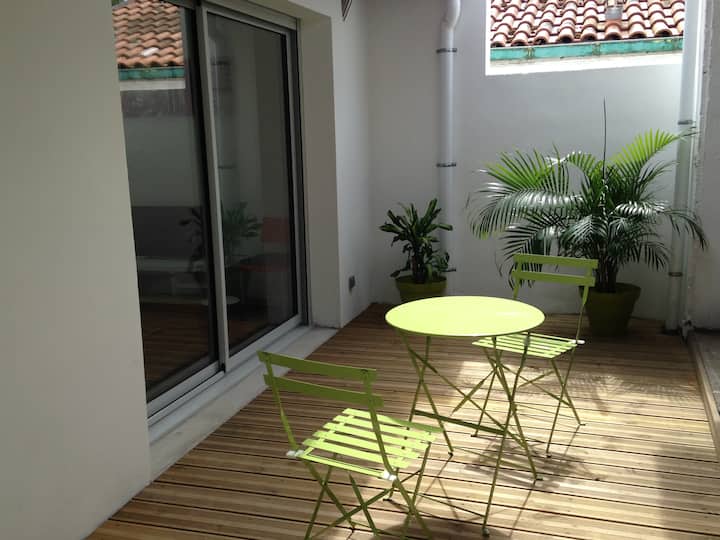 Appartement Intime Avec Terrasse Proche Plage - Bayonne