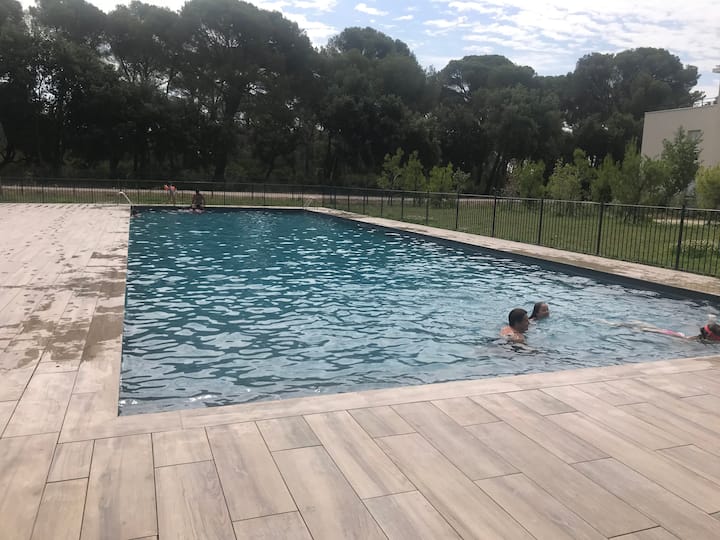 Appartement Neuf, Climatisé, Piscine, Terrasse - La Londe-les-Maures