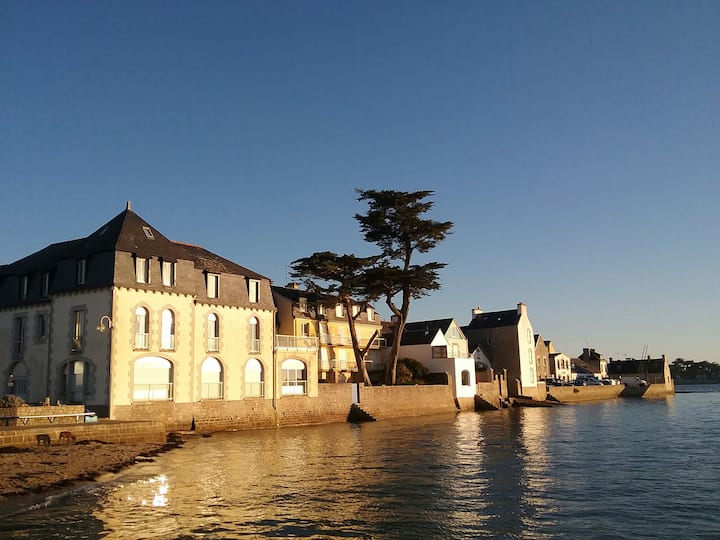 ÎLe Tudy " Les Pieds Dans L’eau" - Île-Tudy