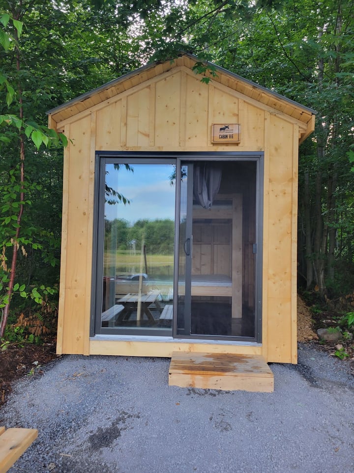 Off Grid Cabin #6 With 4 Acre Man-made Pond - Casselman
