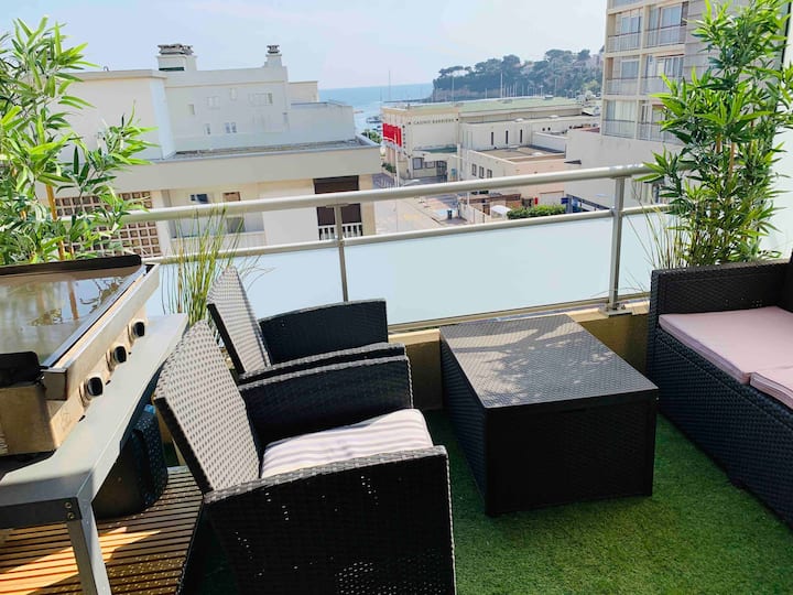 Appartement Vue Mer Stationnement Privé Carry - Sausset-les-Pins