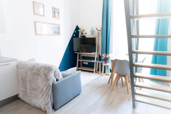 Studio Duplex Climatisé Près De La Plage - Nizza