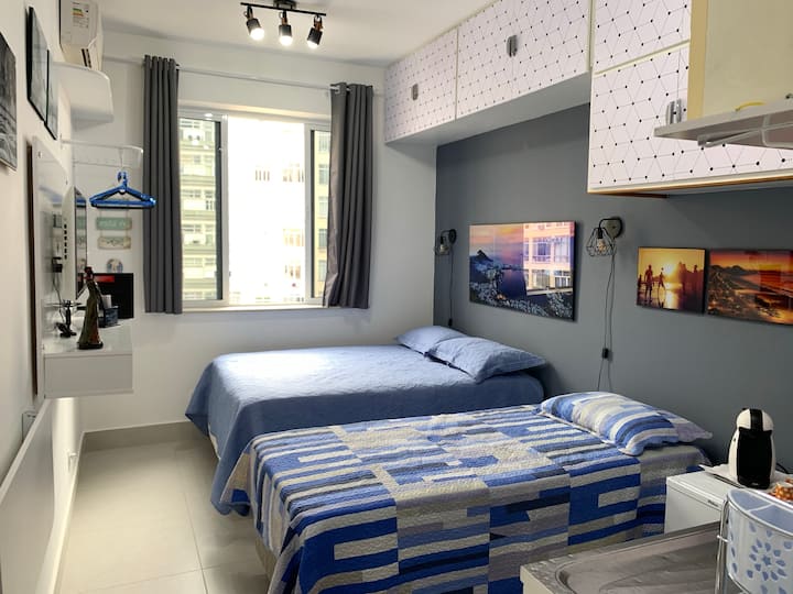 Kitnet Em Copacabana - 2 Quarteirões Da Praia - Copacabana