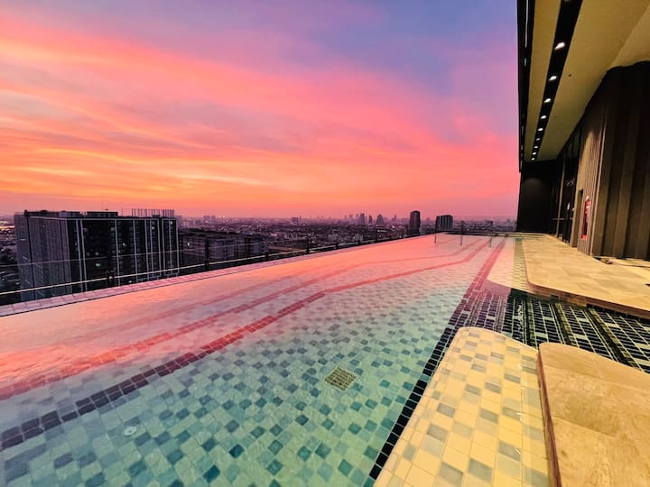 High Fl City View 1br Ideo Wongsawang@mrt Bangson - Tajska