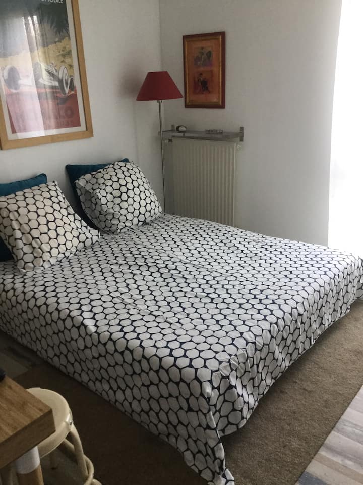 Chambre Privée Avec Lit 160x200 Cm - Biarritz
