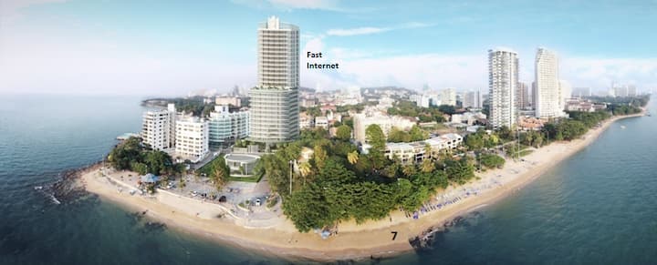 Sands 5-star Studio 34sqm : 80m From Beach (09) - Pattaya City