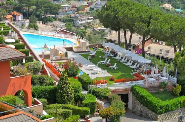 Appartamento Ale - Residence  E Piscine Vista Mare - Rapallo