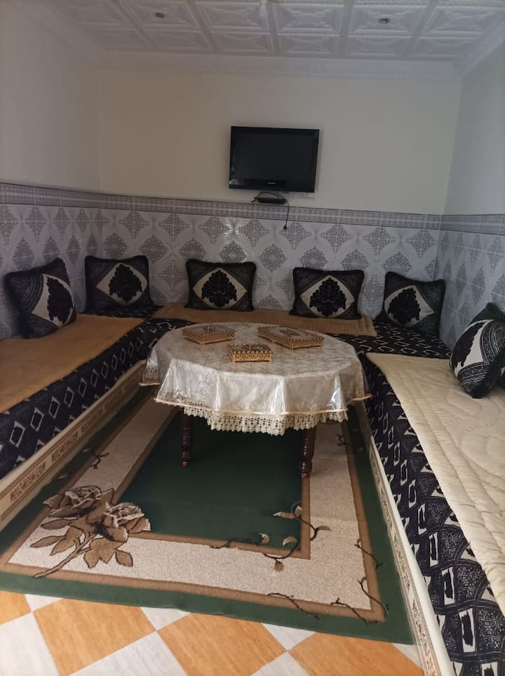 Maison Au Centre De Lazaret Quartier Très Calme - Oujda