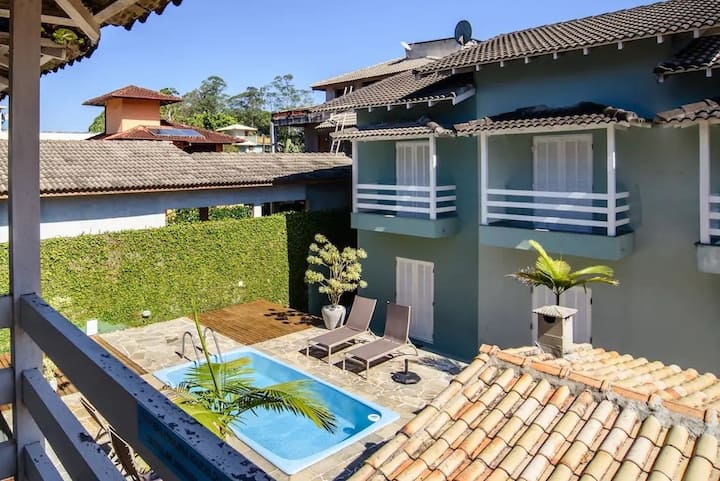 Sobrado Em Condomínio Pertinho Da Praia.wi-fi E Ar - São Sebastião