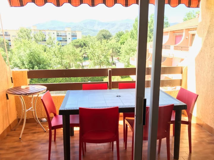 Appartement F2, Situé à 6 Min à Pied De La Plage - Argelès-sur-Mer