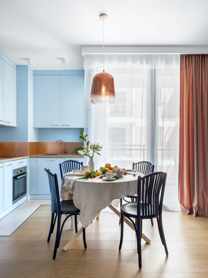 Classic 1-bedroom Apartment Close To The River - Gdańsk