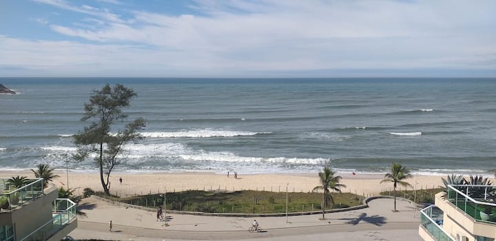Flat Em Frente A Praia -  Pé Na Areia. - Recreio dos Bandeirantes