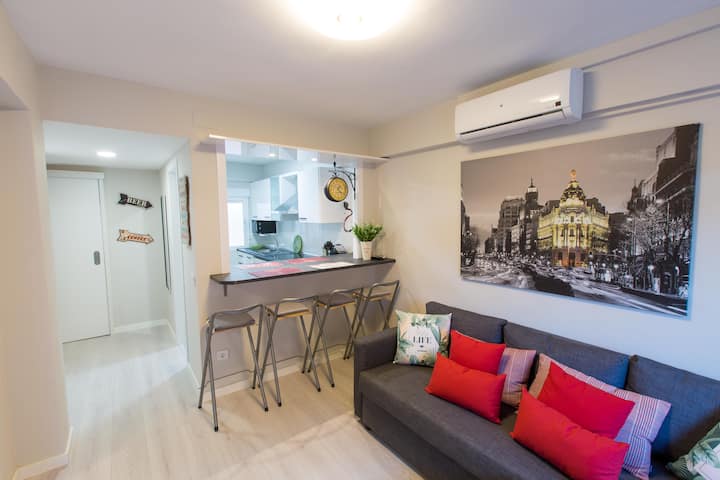 Apartamento Completo C/ Alcala -Madrid - Aéroport Adolfo-Suárez de Madrid-Barajas (MAD)