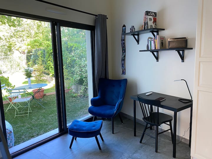 Studio Avec Clim Jardin Et Parking En Centre-ville - Aix-en-Provence