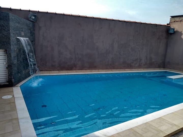 Linda Casa De Praia Com Piscina/ Peruíbe - Sp - Peruíbe