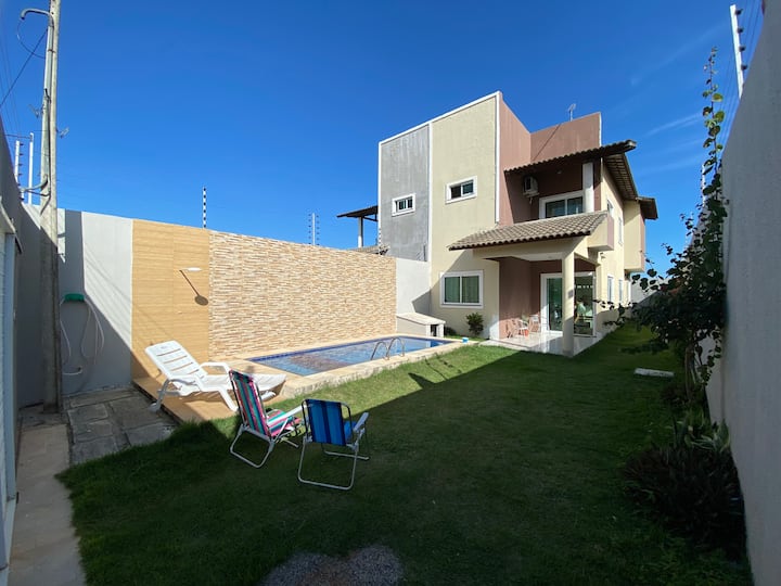 Duplex Porto Das Dunas, Piscina, 4 Qtos, 3 Suítes - Aquiraz