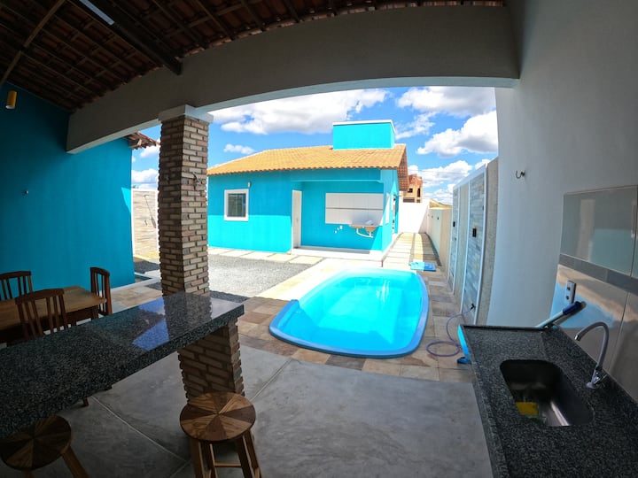 Casa No Paraíso Dos Ventos - Praia Do Farol - Camocim