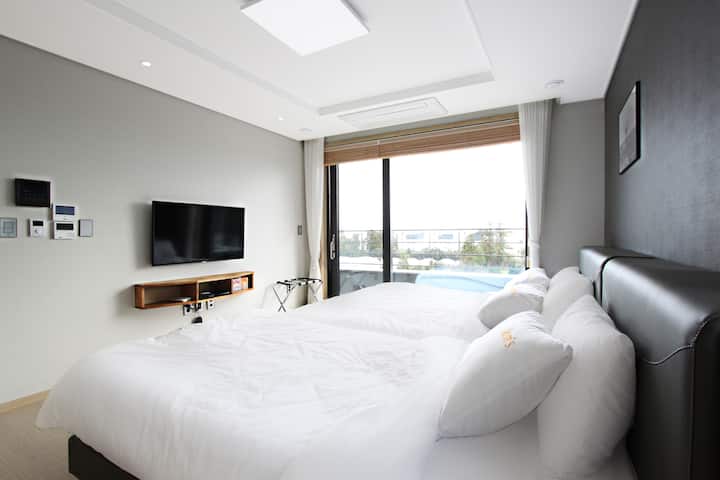 서귀포 Dams:part A 프라이빗 독채 풀빌라 | 하루 한 팀·조용한 휴식 - Jeju