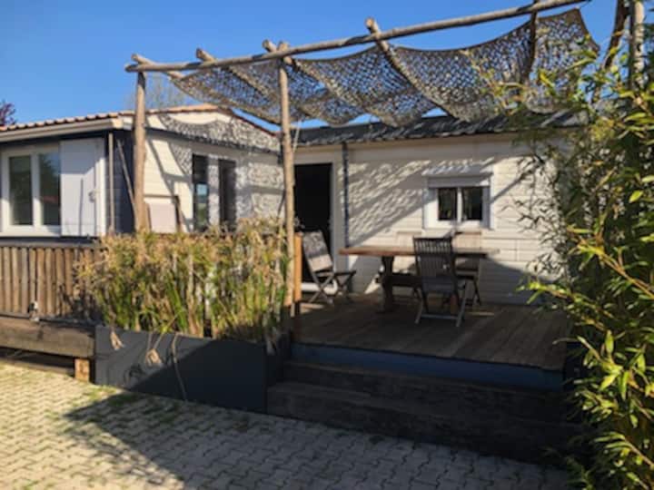 Chalet 47 M 2 Climatisé,piscine,(linge Fourni) - Gujan-Mestras