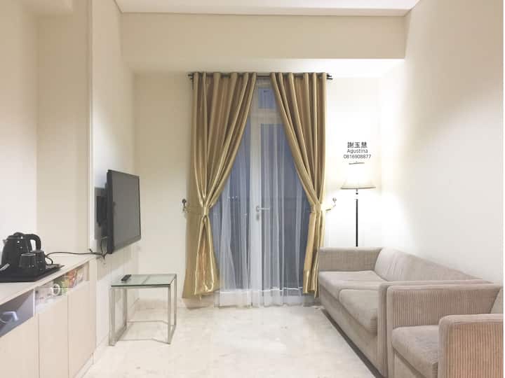 2bed 2br 37fl Puri Orchard,fast Access To Airport - Aéroport de Jakarta Soekarno-Hatta (CGK)