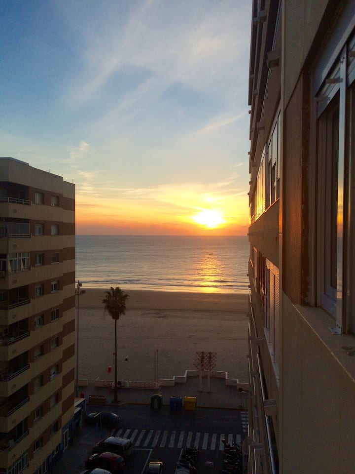 Cosy Flat 3 Rooms In Front Of The Beach - Cadix