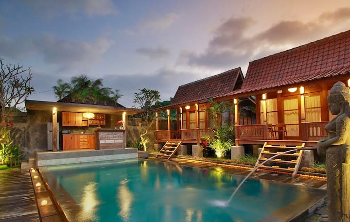 Dagdigdug Eco Villa Couple , Wooden House , Ubud - Ubud