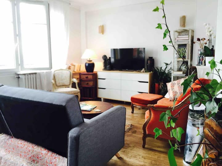 Cosy&cheap-view On Eiffel Tower-15' To The Center - Créteil