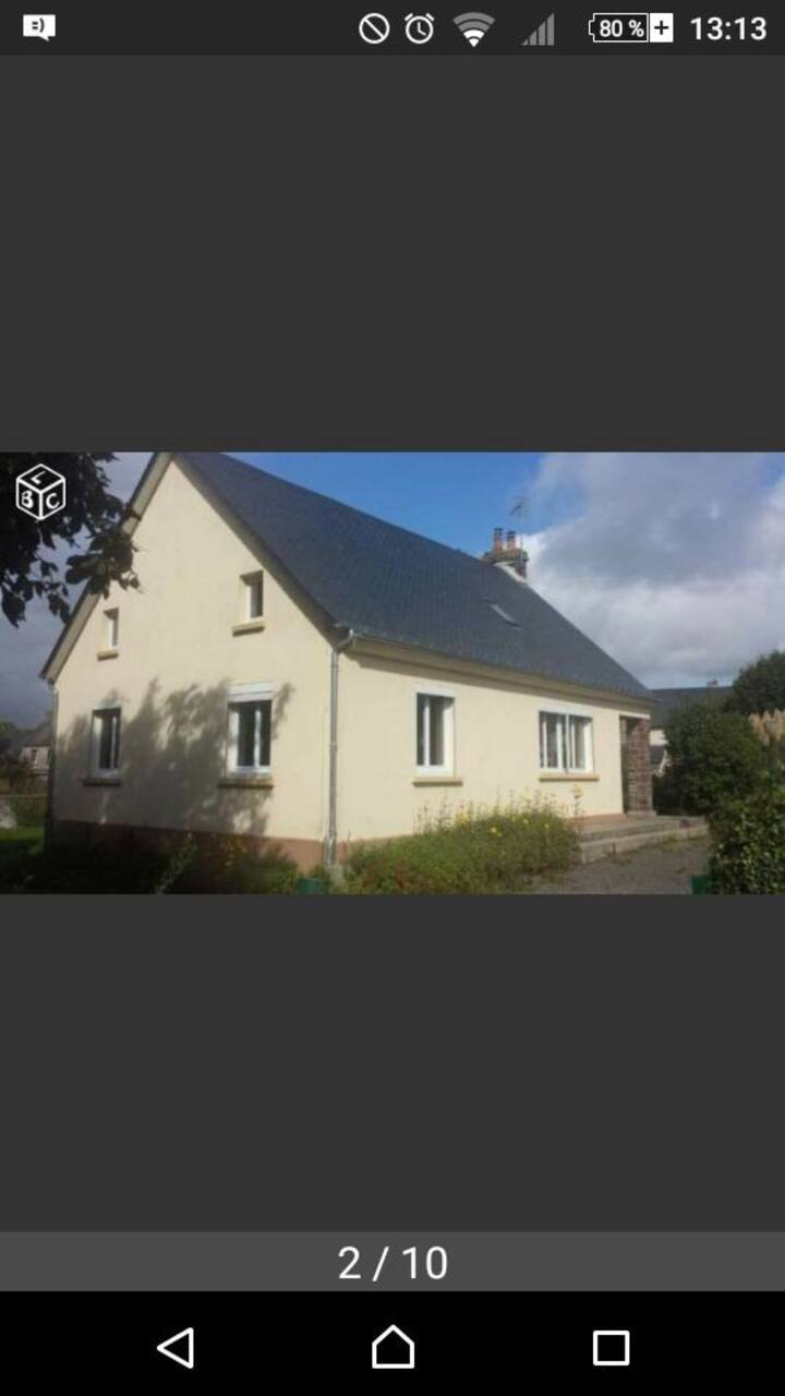 Chambre Cosy Dans Maison Calme Avec Jardin - Saint-Lô